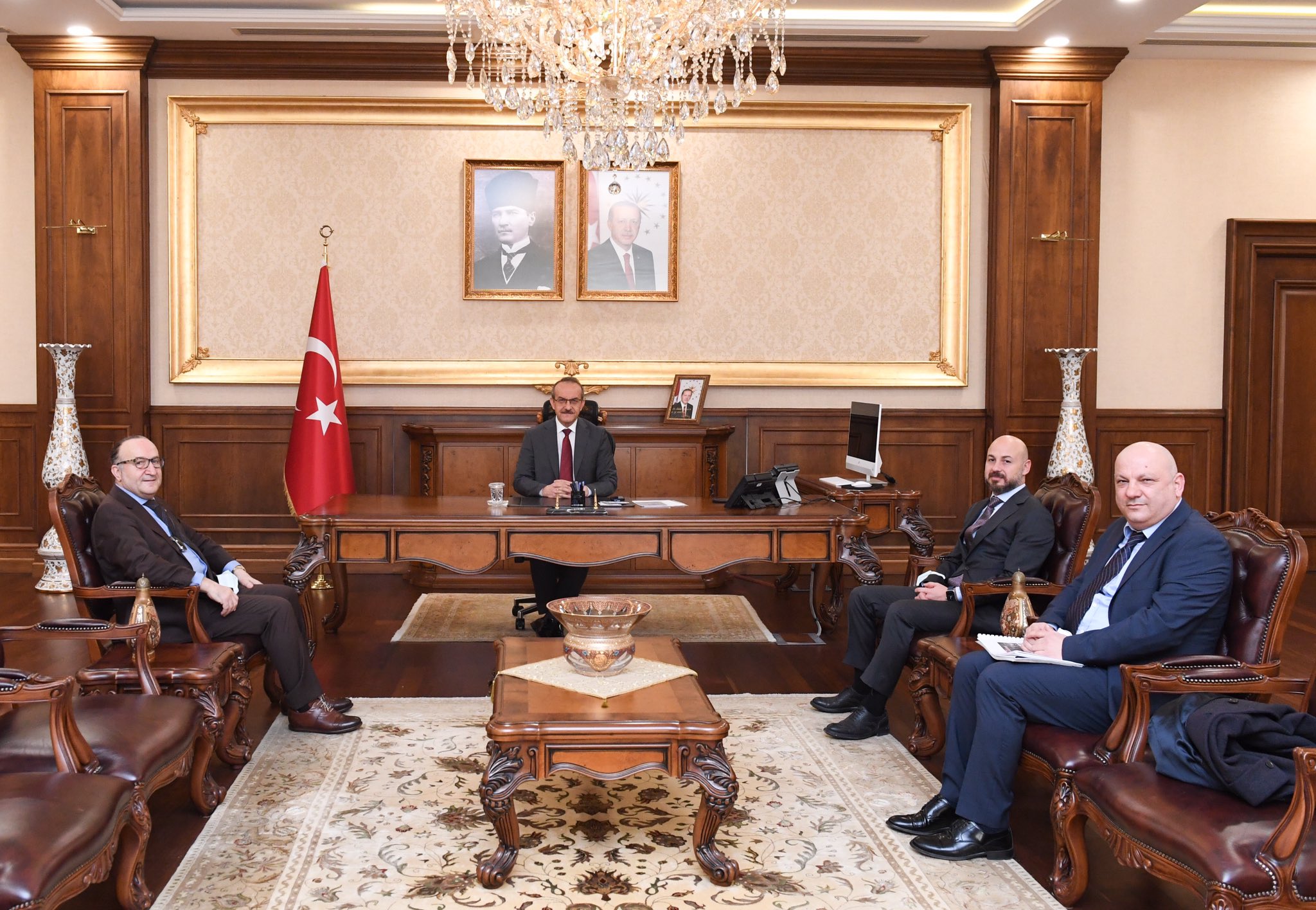 Kroman Çelik Yöneticilerinden Vali Yavuz’a Ziyaret - Gazete Gebze